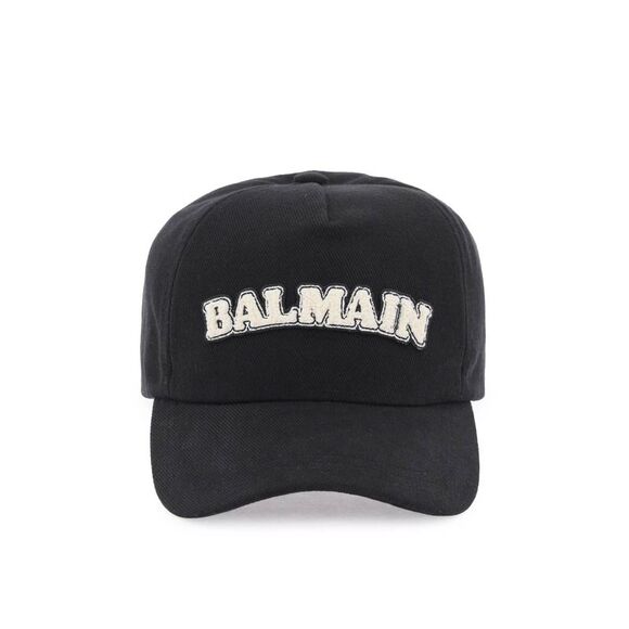 Balmain | Bags | Balmain Terry Logo Baseball Cap | Poshmark